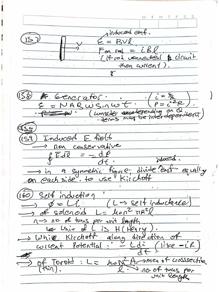 EMI Short Notes | PDF