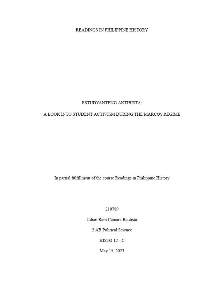 Historiographic Paper | Download Free PDF | Political Science