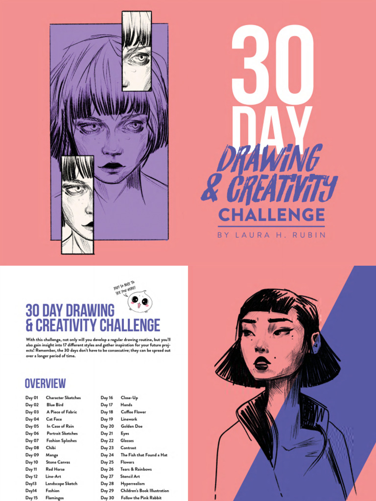 30 Day Drawing Challenge | PDF
