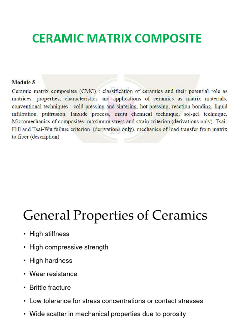 Ceramic Composites for Engineers | PDF | Composite Material | Ceramics