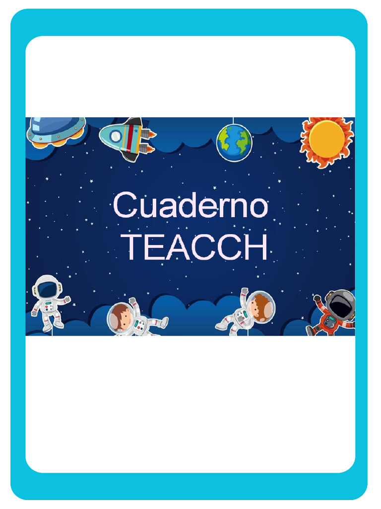 Cuaderno TEACCH | PDF
