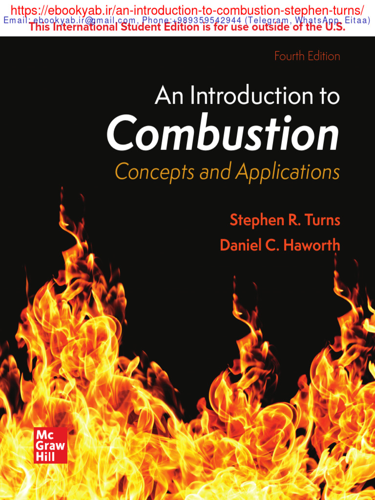 Sample For An Introduction To Combustion 4th International Edition ...