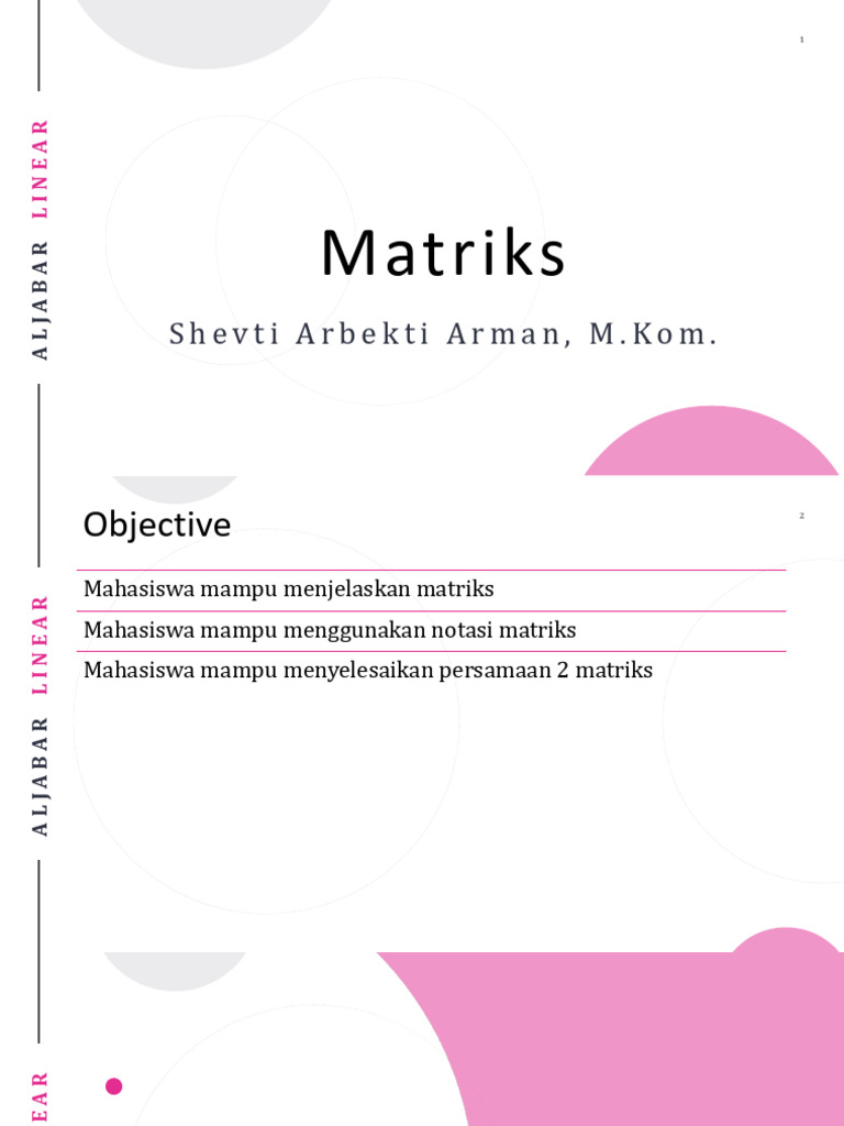 Matriks | PDF