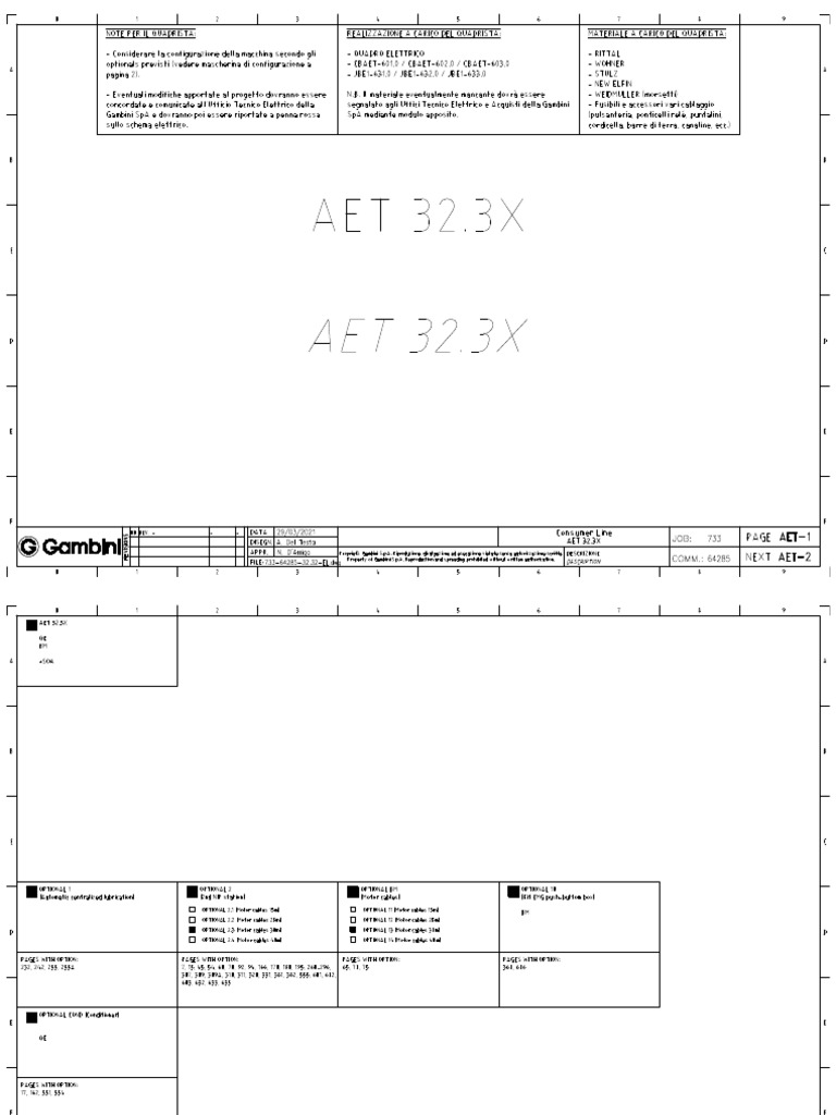 Diagrama Electrico Aet 32.3x | PDF | Electrical Engineering | Electricity