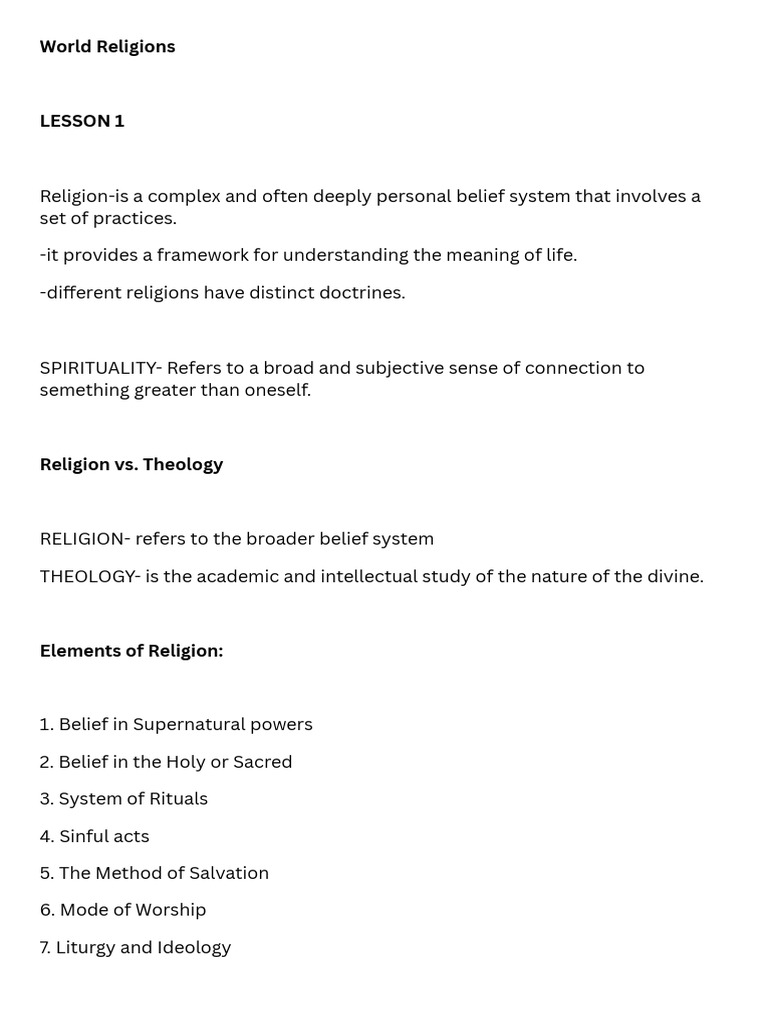 World-Religions 20230925 012257 0000 | PDF | Hebrew Bible | Jewish ...