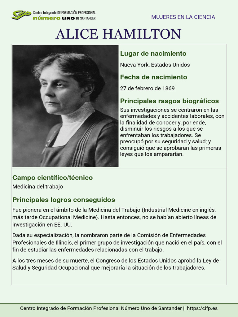 Alice Hamilton | PDF