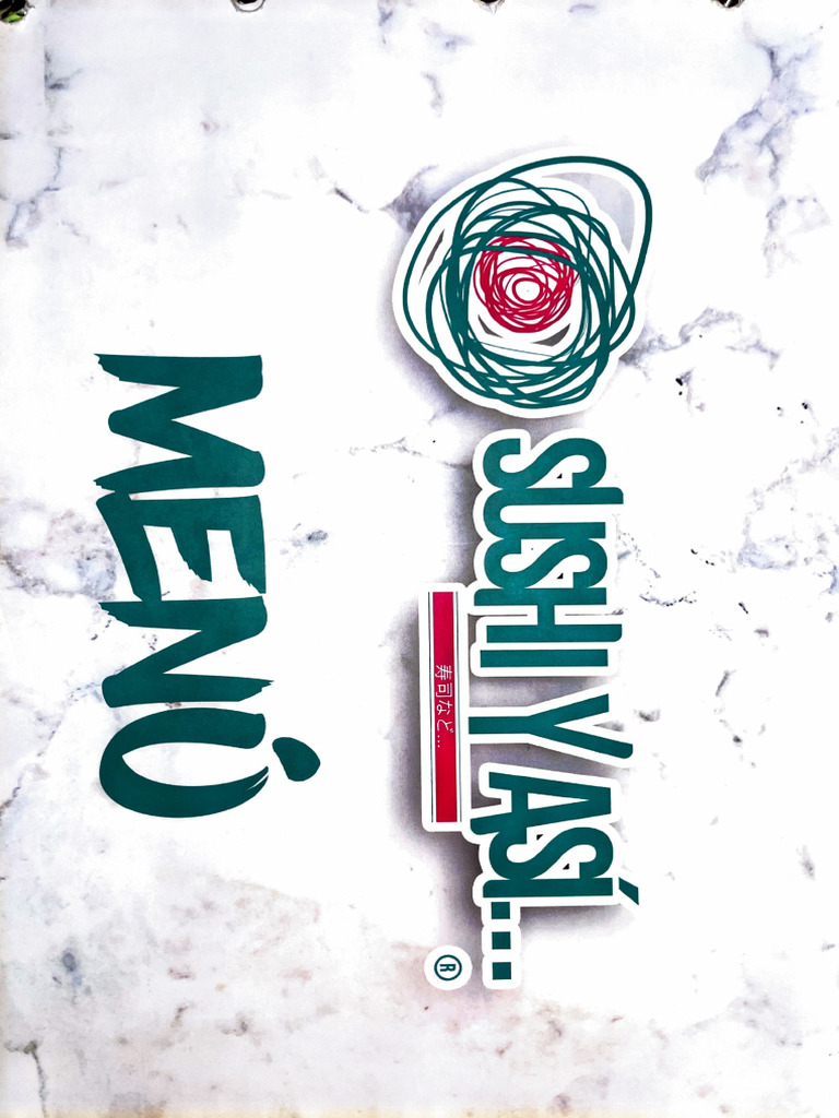 Menú Sushi y Así | PDF