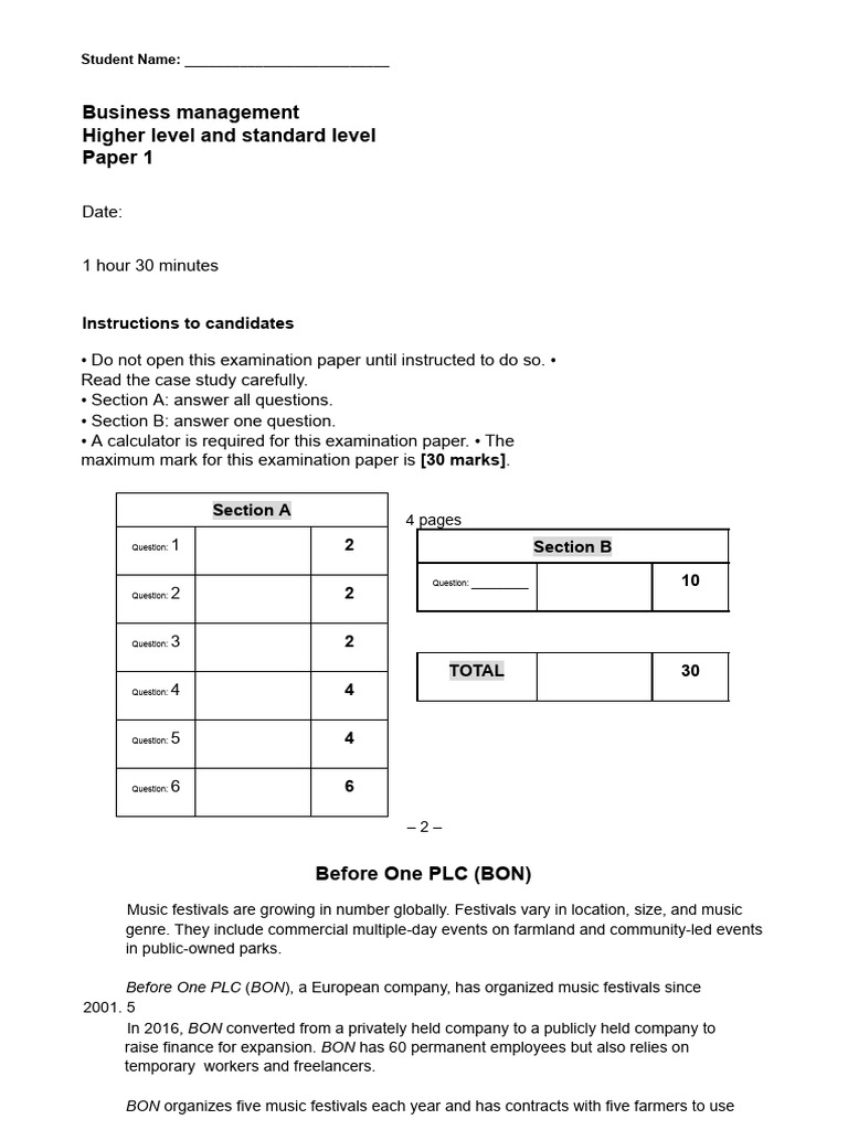 BON Paper 1 | Download Free PDF | Corporate Social Responsibility ...