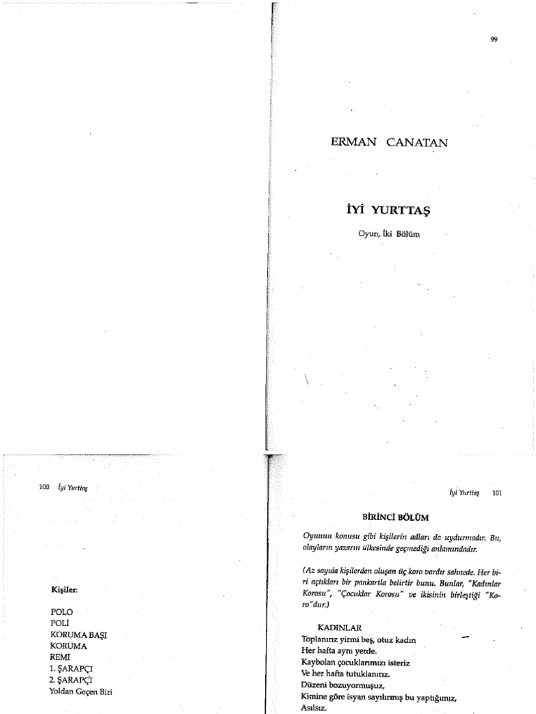 OYUN 617 İYİ YURTTAŞ Erman Canatan | PDF