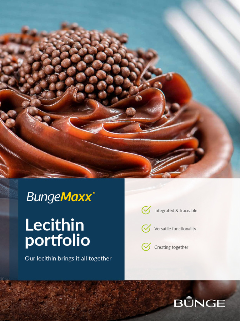 BungeMaxx: Traceable Low-Viscosity Lecithin | PDF | Genetically ...
