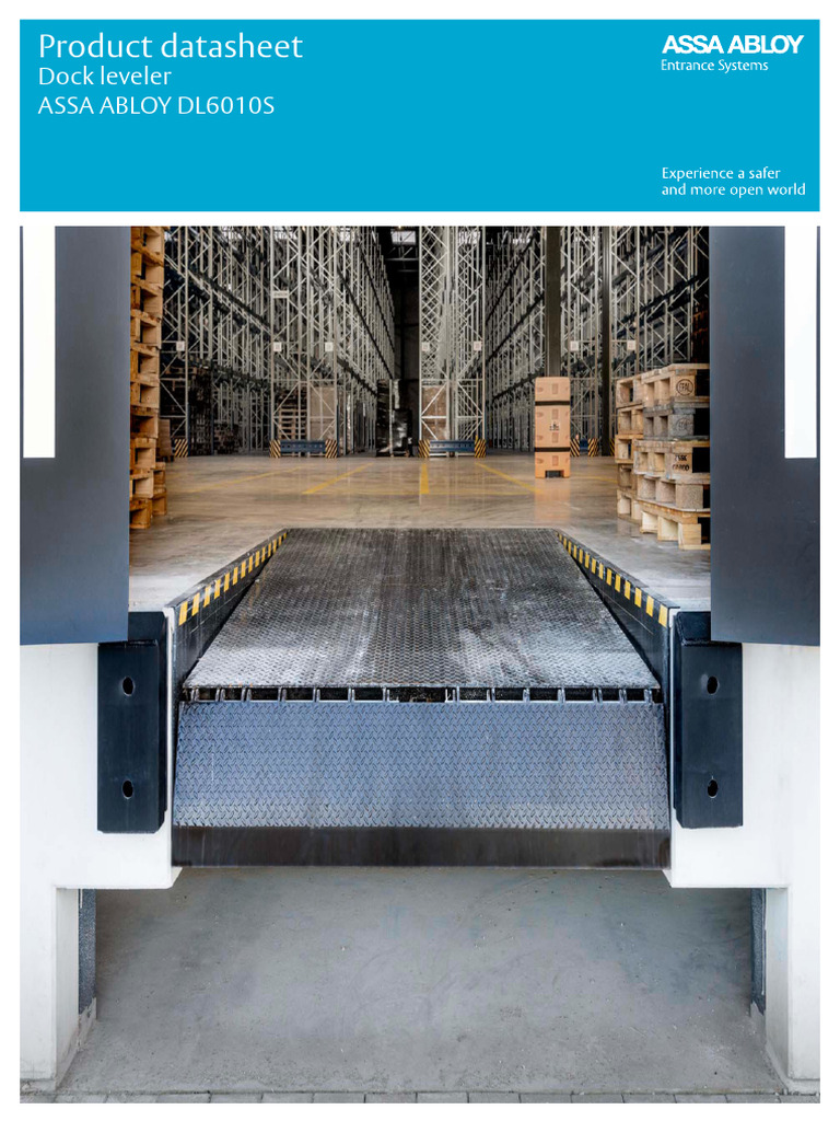 Assa Abloy DL6010S Swingdock | PDF | Insulator (Electricity) | Truck