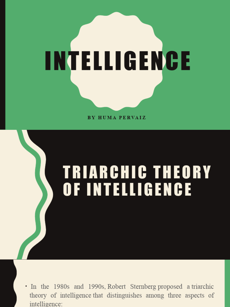 Intelligence - Part2 | PDF | Intelligence Quotient | Intelligence
