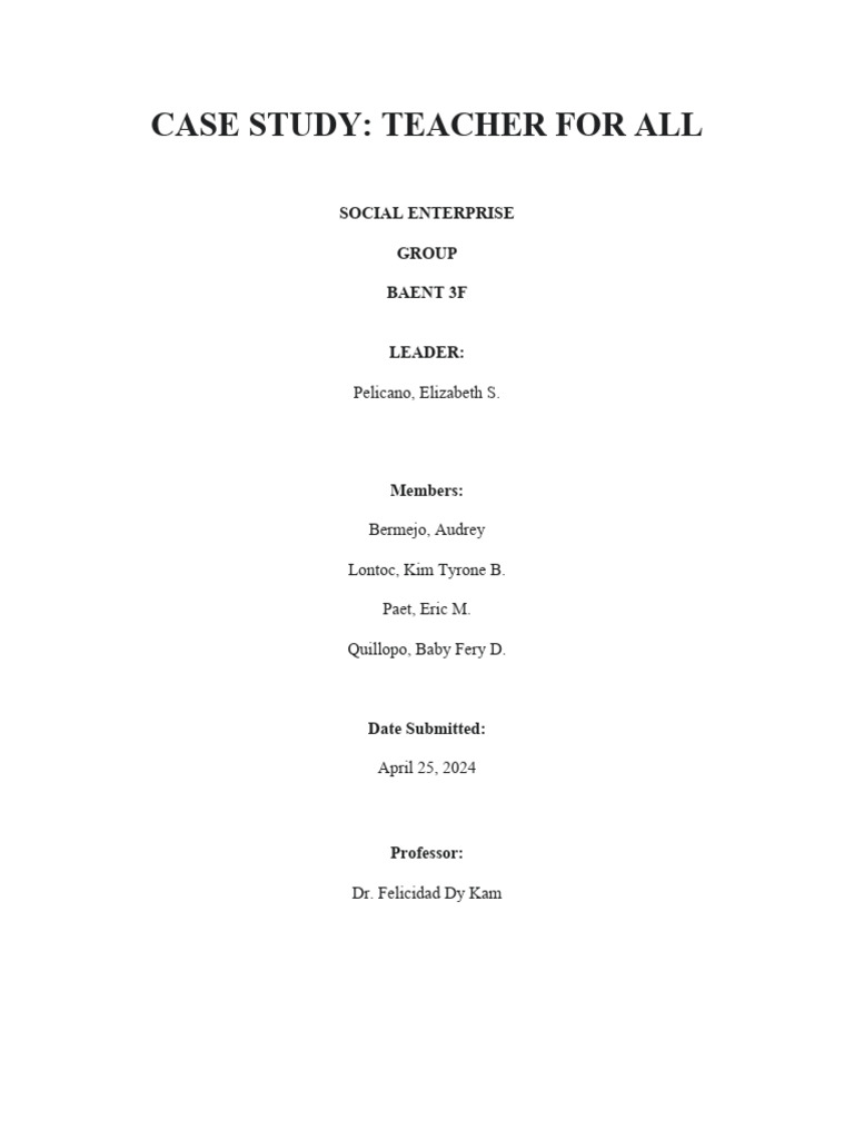 Kollegg's Case Study | Download Free PDF | Collaboration | Business