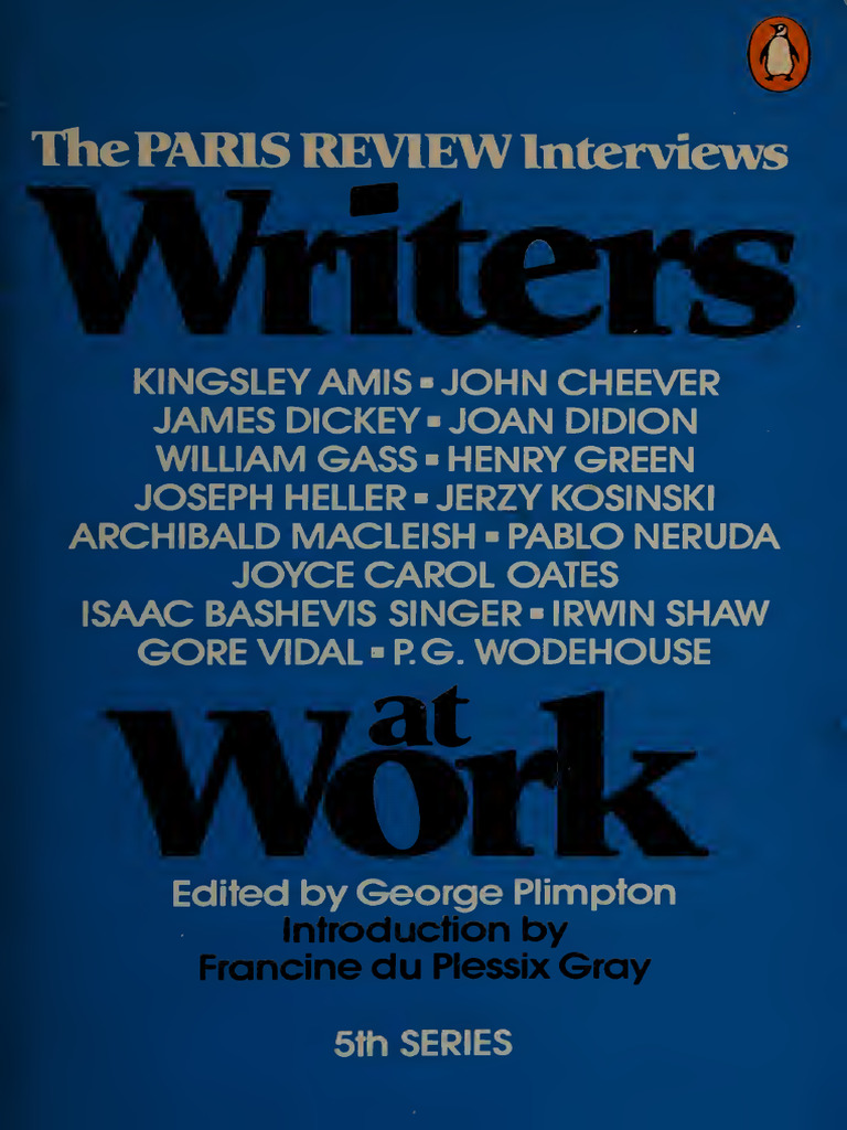 The PARIS REVIEW Interviews | PDF | Jeeves | P. G. Wodehouse