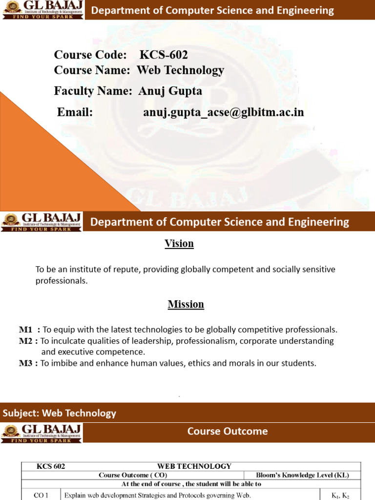 Web Tech Unit Ipptx Pdf Internet Protocol Suite Java Programming Language