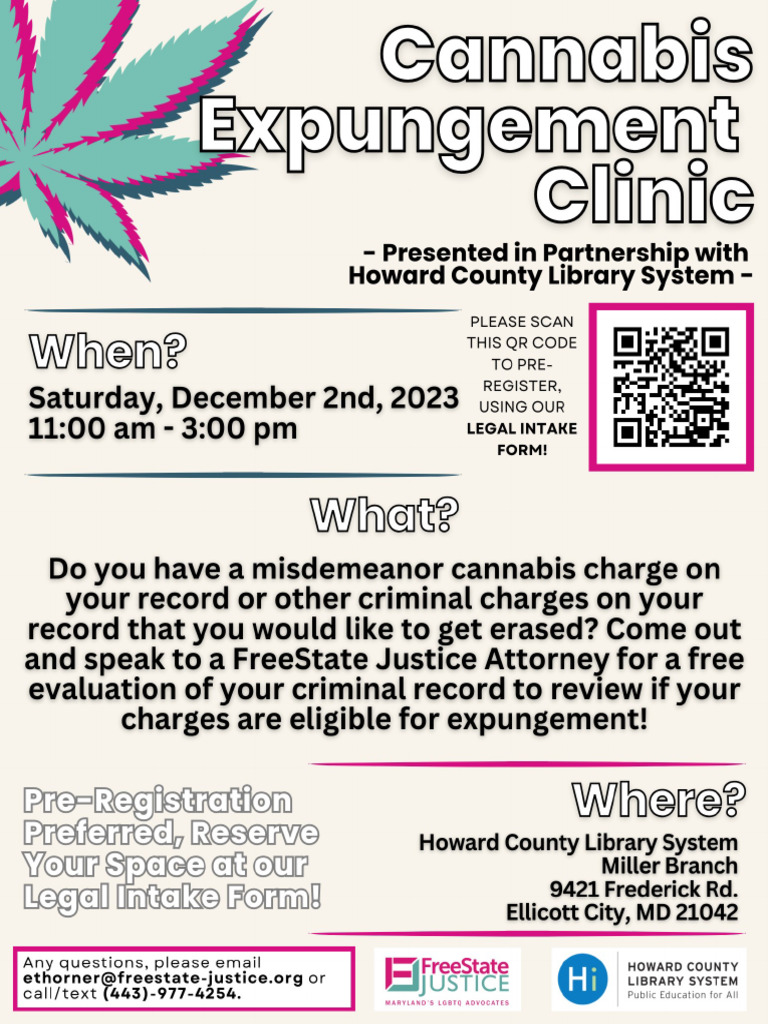 HCLS & FSJ - Cannabis Expungement Clinic - December 2, 2023 - FINAL ...