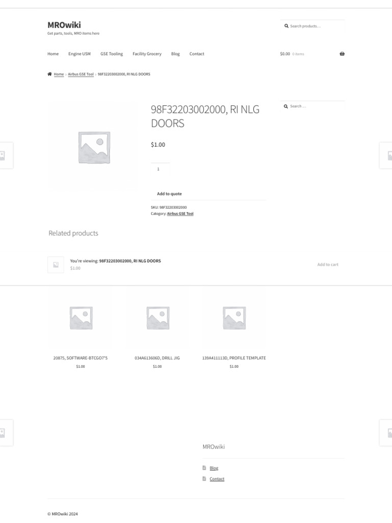 98F32203002000, RI NLG DOORS - MROwiki | PDF