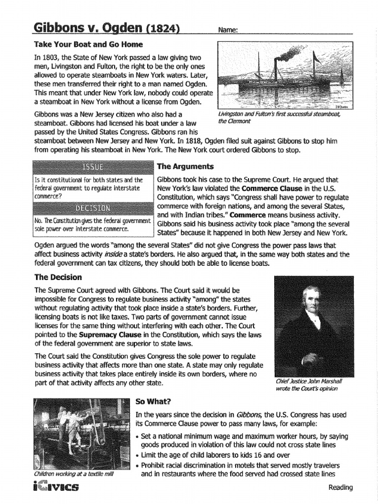 Court Cases Packet | PDF