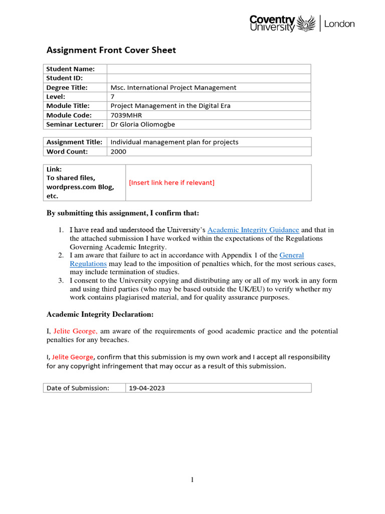 cw2 Sample 7039mhr | PDF | Evaluation | New Product Development