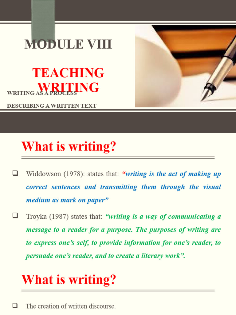 Understanding the Writing Process | PDF | Information | Writing