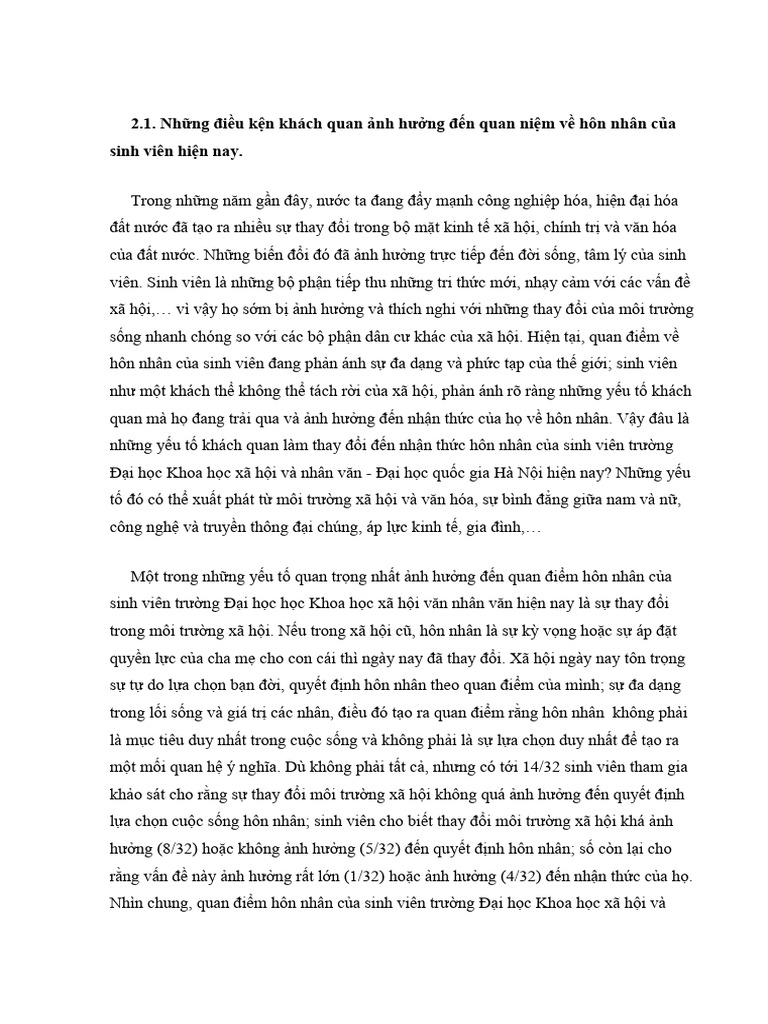 Điều kiện khách quan | PDF