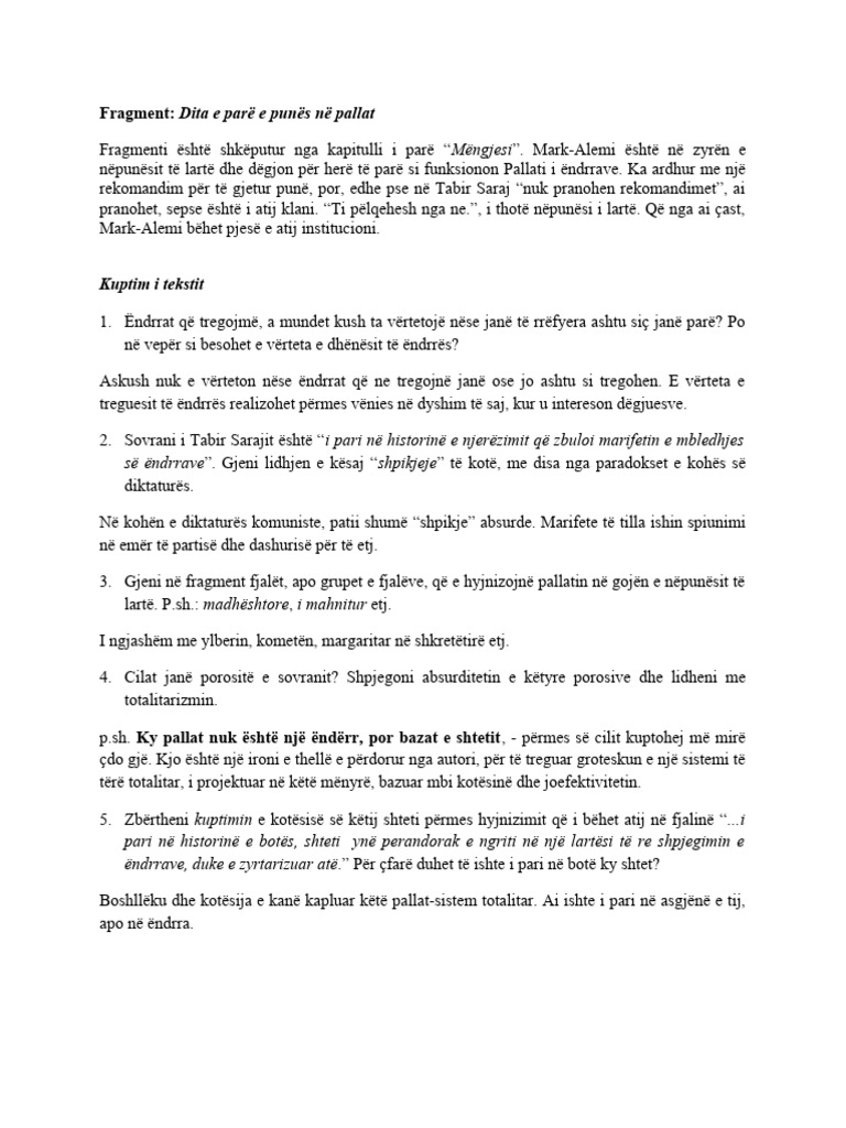 Pallati I Endrrave 2 | PDF