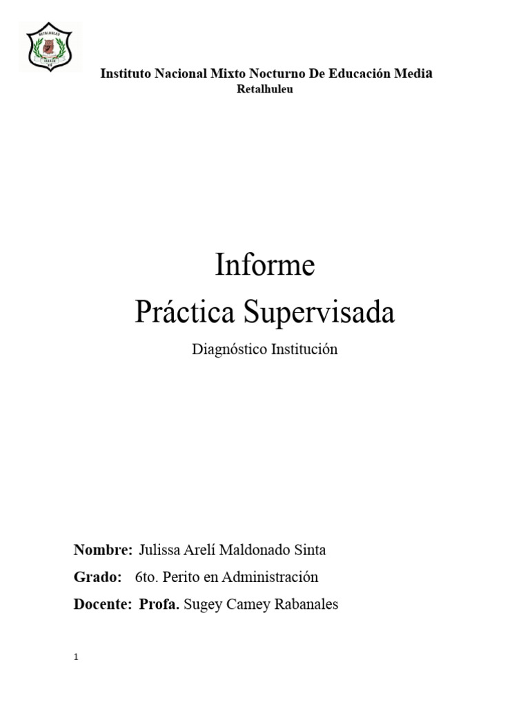 Informe Final de Práctica Supervisada 2023 | PDF | Gestión de recursos humanos | Business