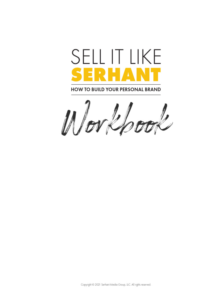 Workbook: How To Build Your Personal Brand | PDF | Typefaces | Serif Workbook: How To Build Your Personal Brand | PDF | Typefaces | Serif
