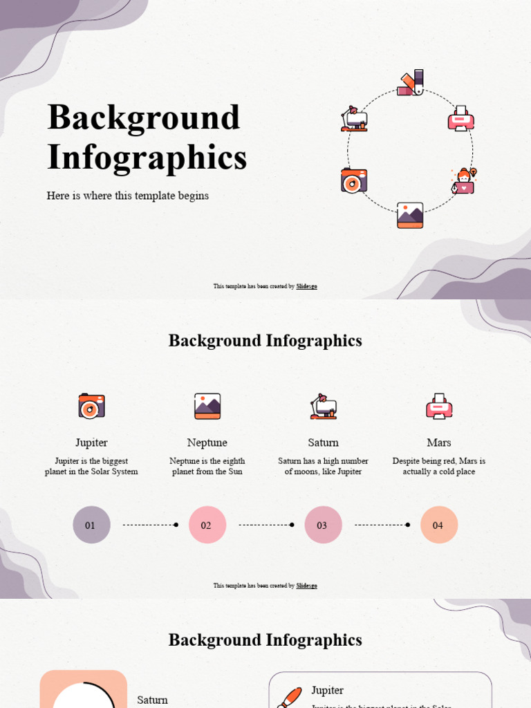 Background Infographics Creative | PDF | Planets | Planets In Astrology