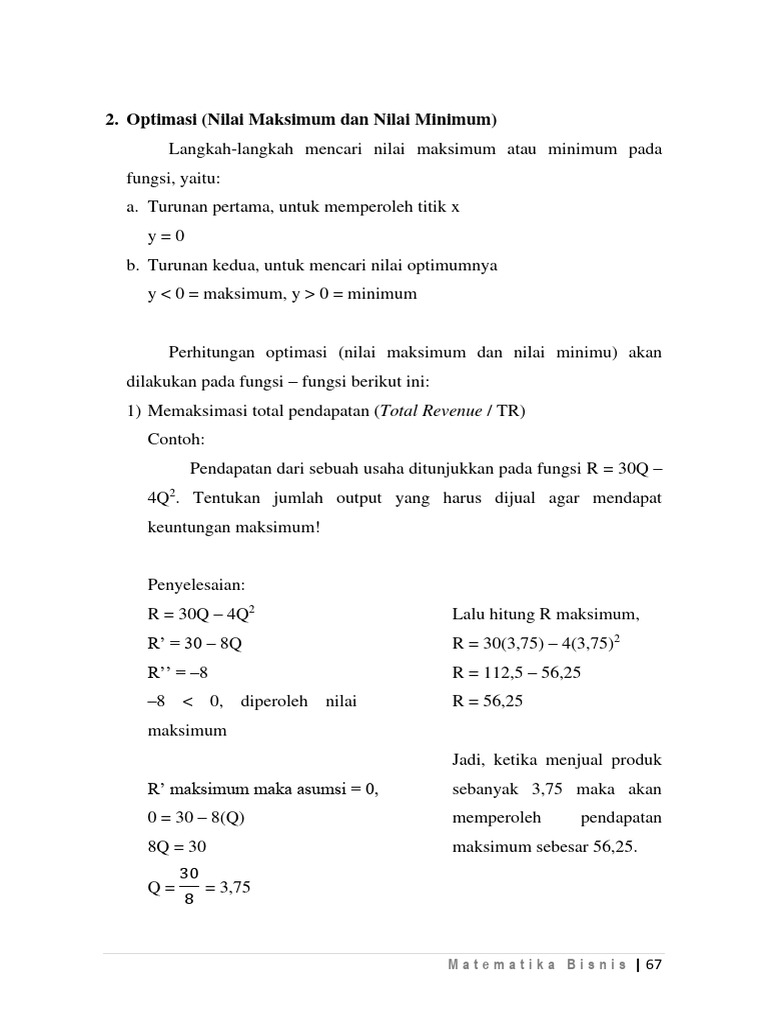 Matematika Bisnis 74 80 PDF