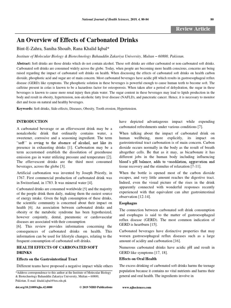 Article 5 | PDF | Soft Drink | Cirrhosis