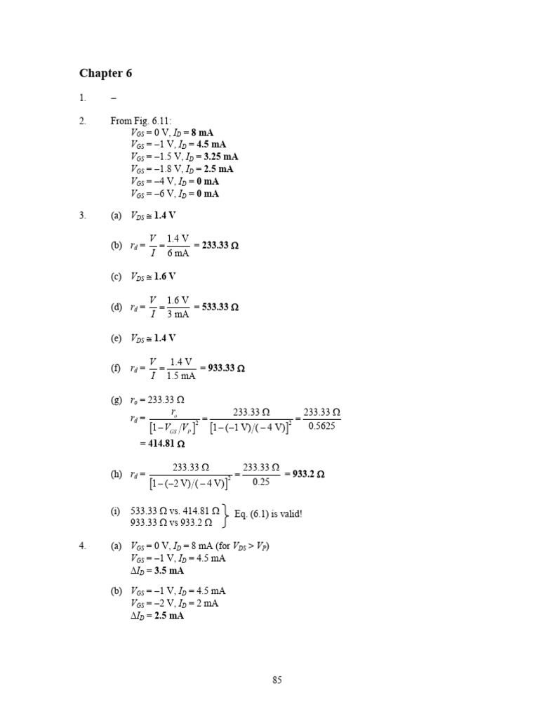Solution Manual - Electronic Devices and Circuit Theory 10th Edition Robert L. Boylestad ...