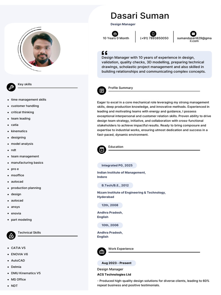 Naukri Resume 04:24 | PDF | Engineering | Product Lifecycle