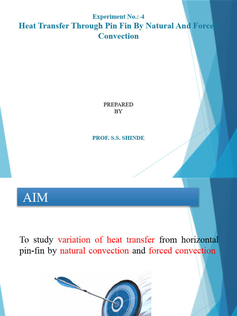 4.Pin-Fin | PDF | Heat Transfer | Convection