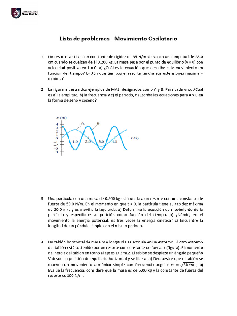 Lista 3 - 2024 | Descargar gratis PDF | Fuerza | Cantidad