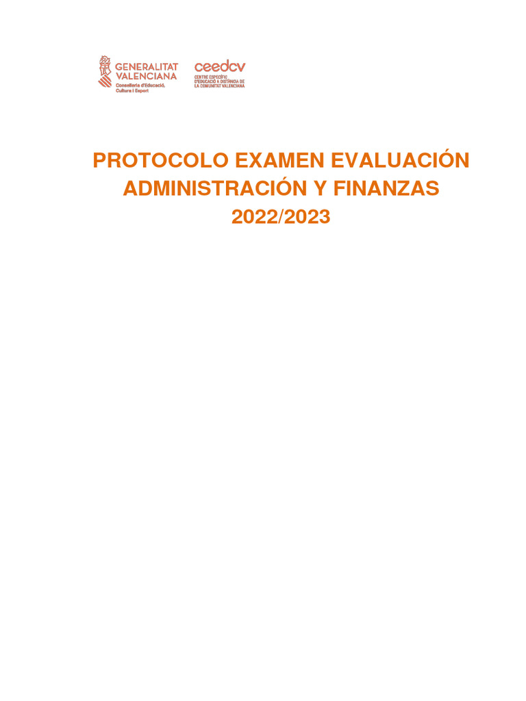 Nuevo Protocolo Exã Menes | PDF | Informática | Ciencias de la Computación