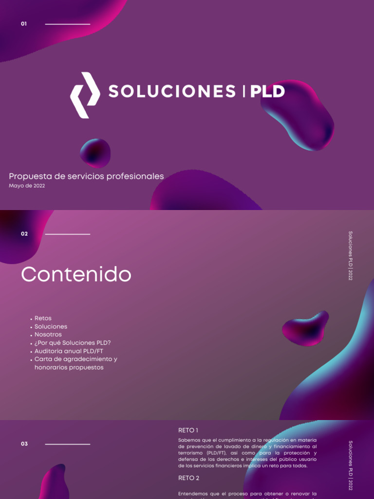 Soluciones PLD Propuesta Manual F 2M | Descargar gratis PDF | Auditoría ...