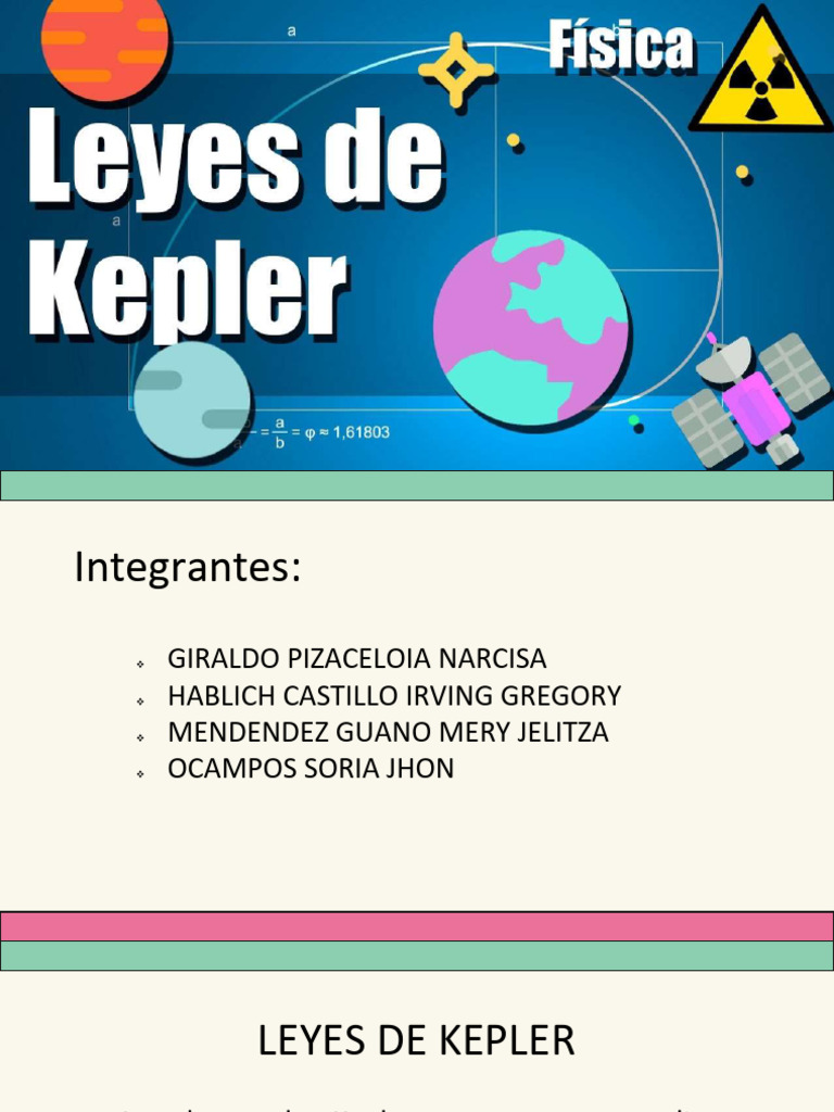 Leyes de Kepler | PDF | Orbita | Ciencia planetaria