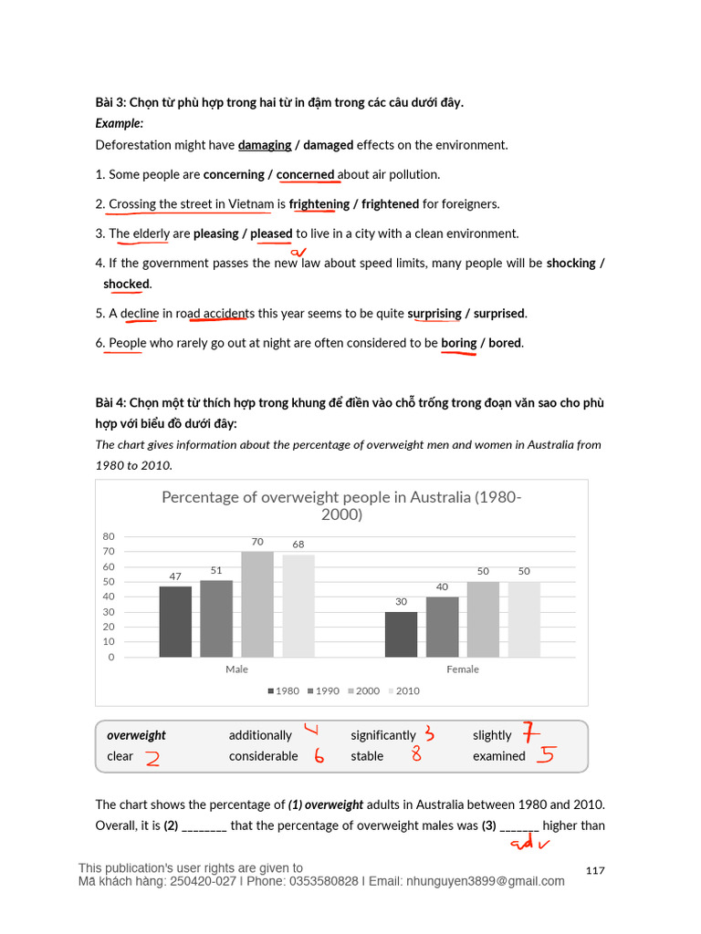 ADJ and ADV Exercises | PDF