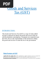 GST and Impact On GDP Project Class XII | PDF | Taxes | Economies