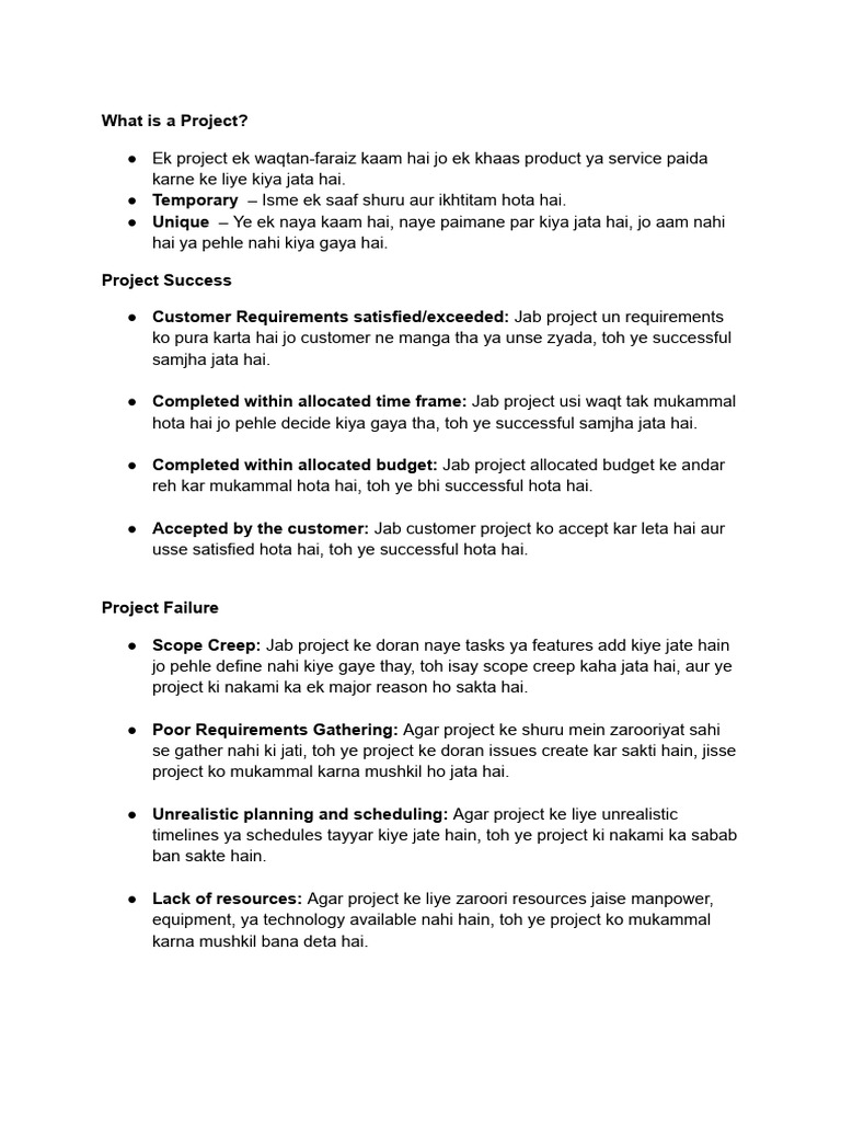 Project Management Essentials Guide | PDF | Project Management ...