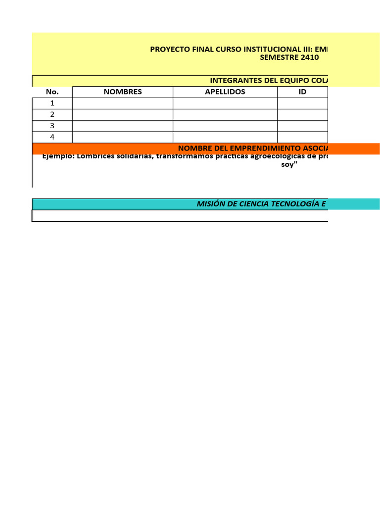 Plan de Emprendimiento Solidario | PDF | Iniciativa empresarial | Comercio