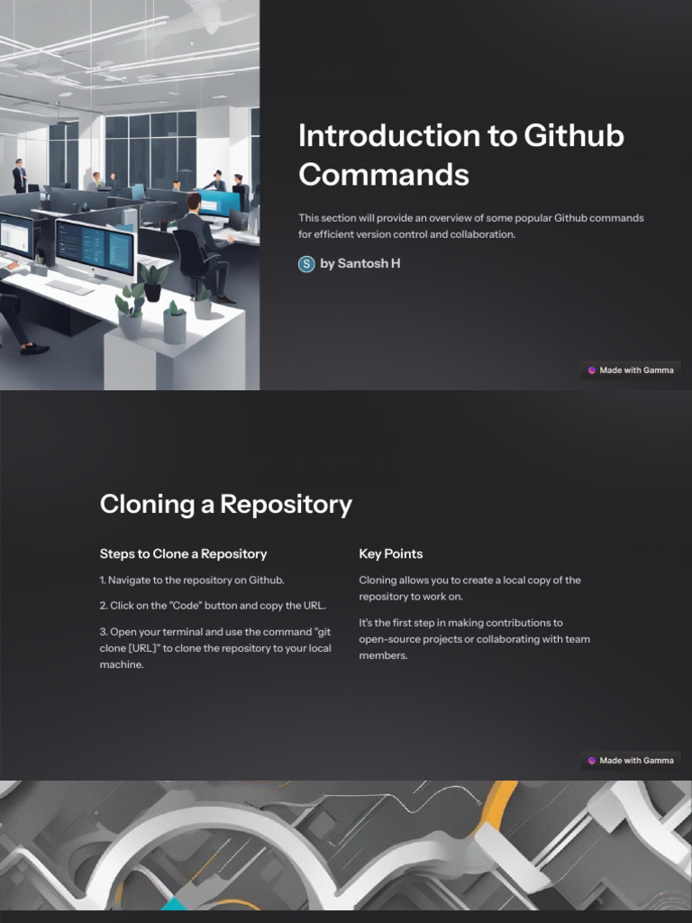 Github Basic Commands 1707840360 | PDF | Version Control | Computer Engineering