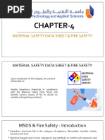 MSDS Training Presentation | PDF | Toxicity | Dangerous Goods