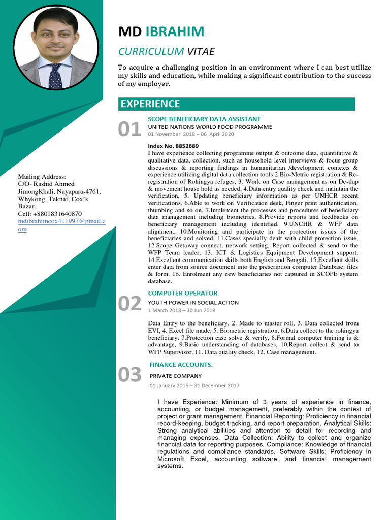 cv-update-2023 NEW ACTED | PDF | Authentication | Data