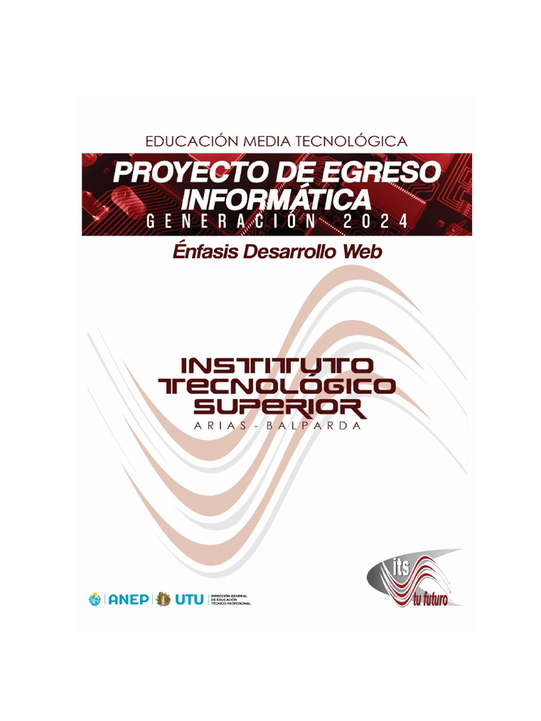 Proyecto 3o Emt Enfasis Web 2024 Pdf Informática