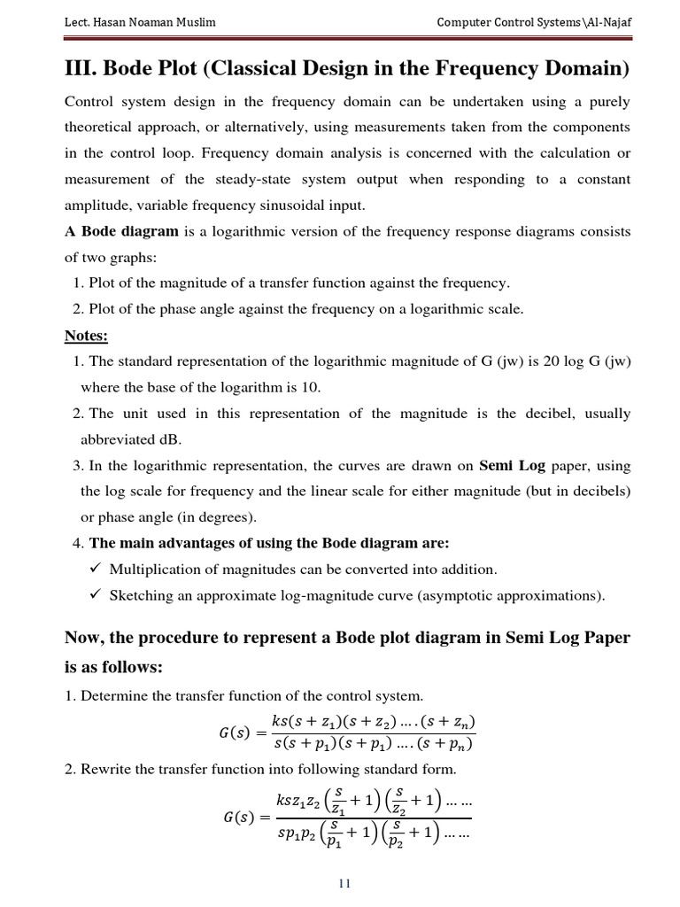 Bode Plot | PDF | Electronics | Computer Engineering