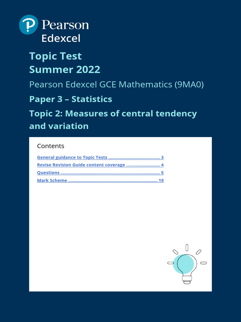 Summer 2022 Statistics Topic Test | PDF | Behavior Modification | Cognition