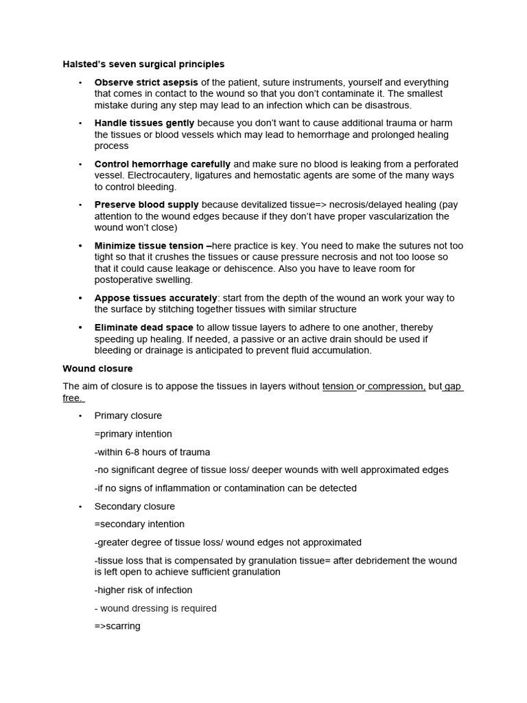 Suturi General Final | PDF | Surgical Suture | Anesthesia