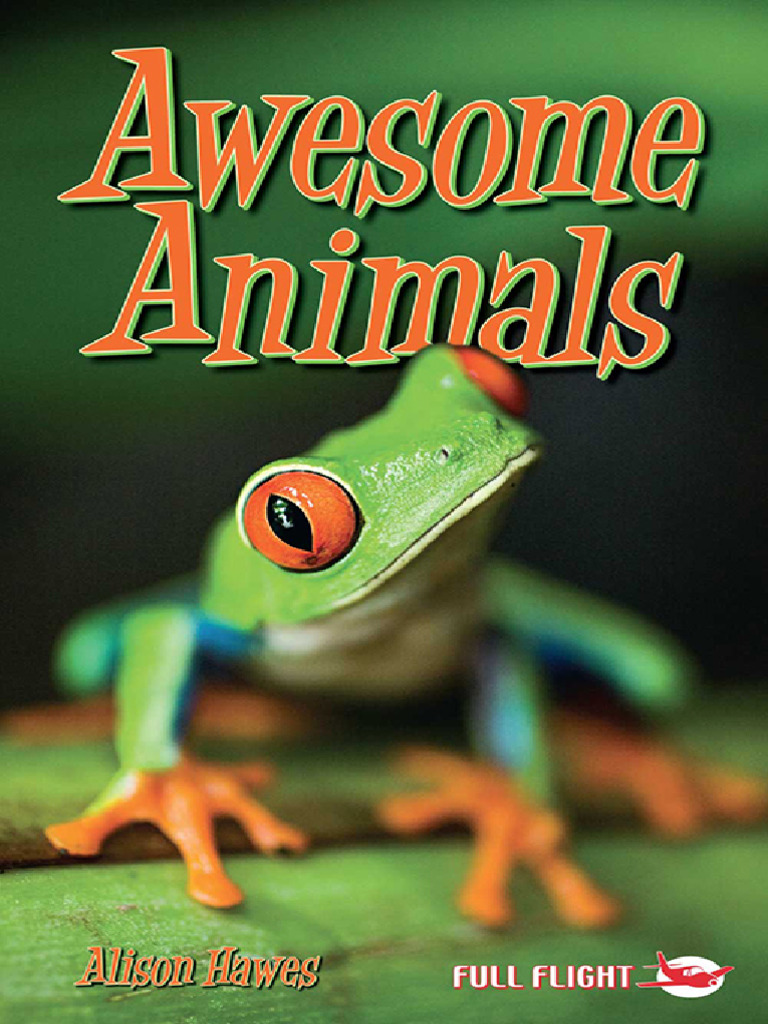 (Full Flight Non-Fiction) Alison Hawes - Awesome Animals-Badger ...